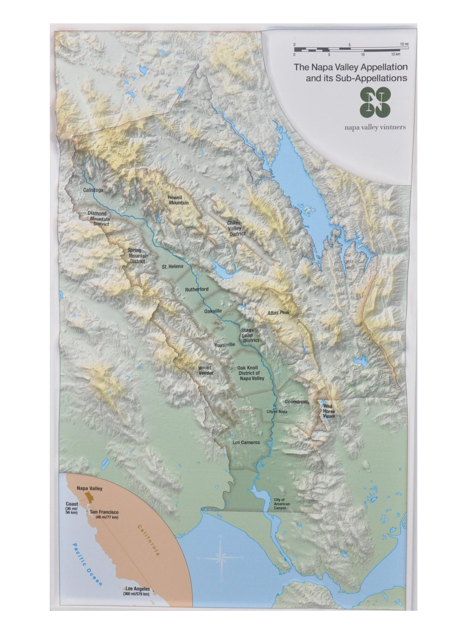 Napa Valley Maps – Maison Fayard